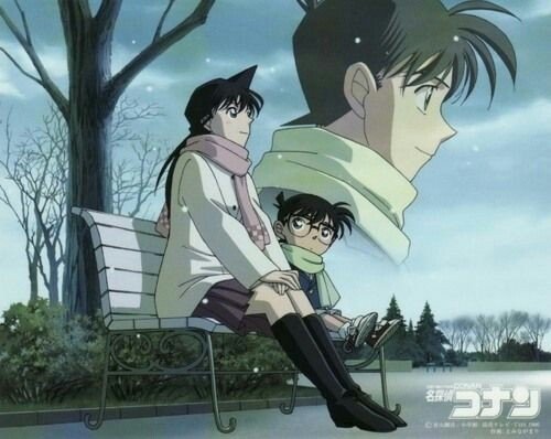 Detective Conan: Ran, Shinichi, and the Mystery Unfold