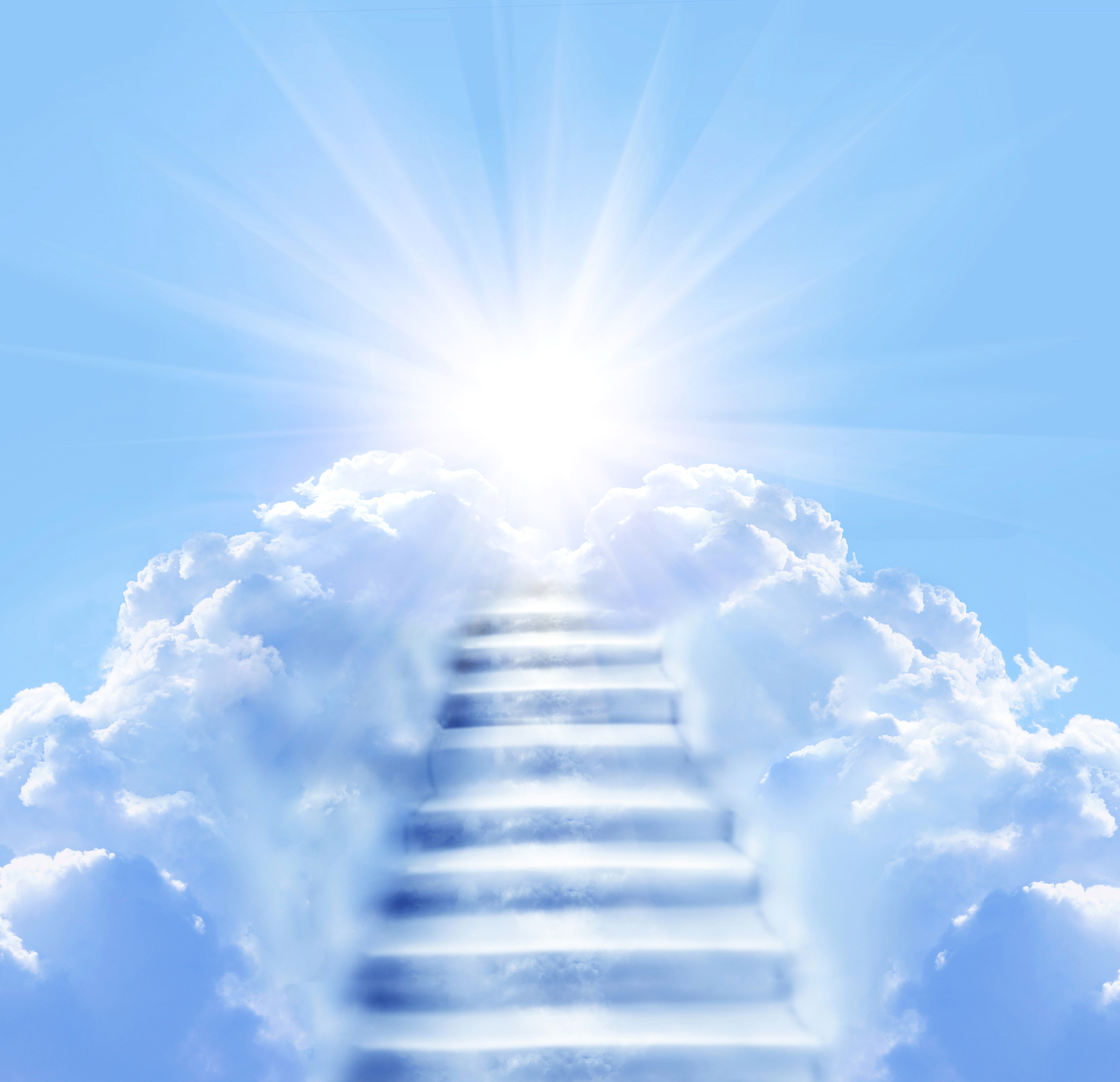 Stairway to the Radiant White Heavens