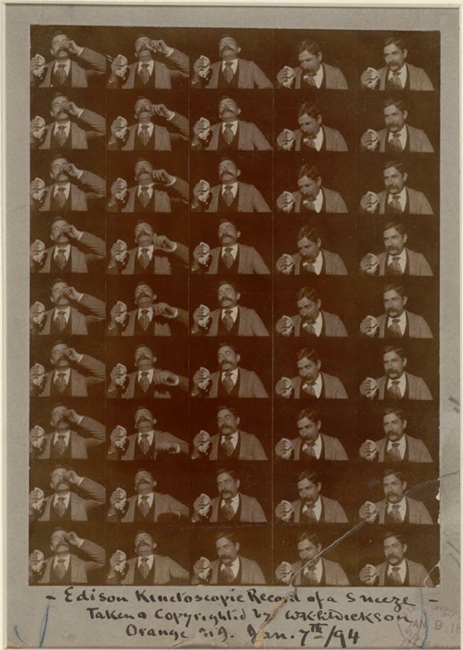 Download Movie Edison Kinetoscopic Record Of A Sneeze Image