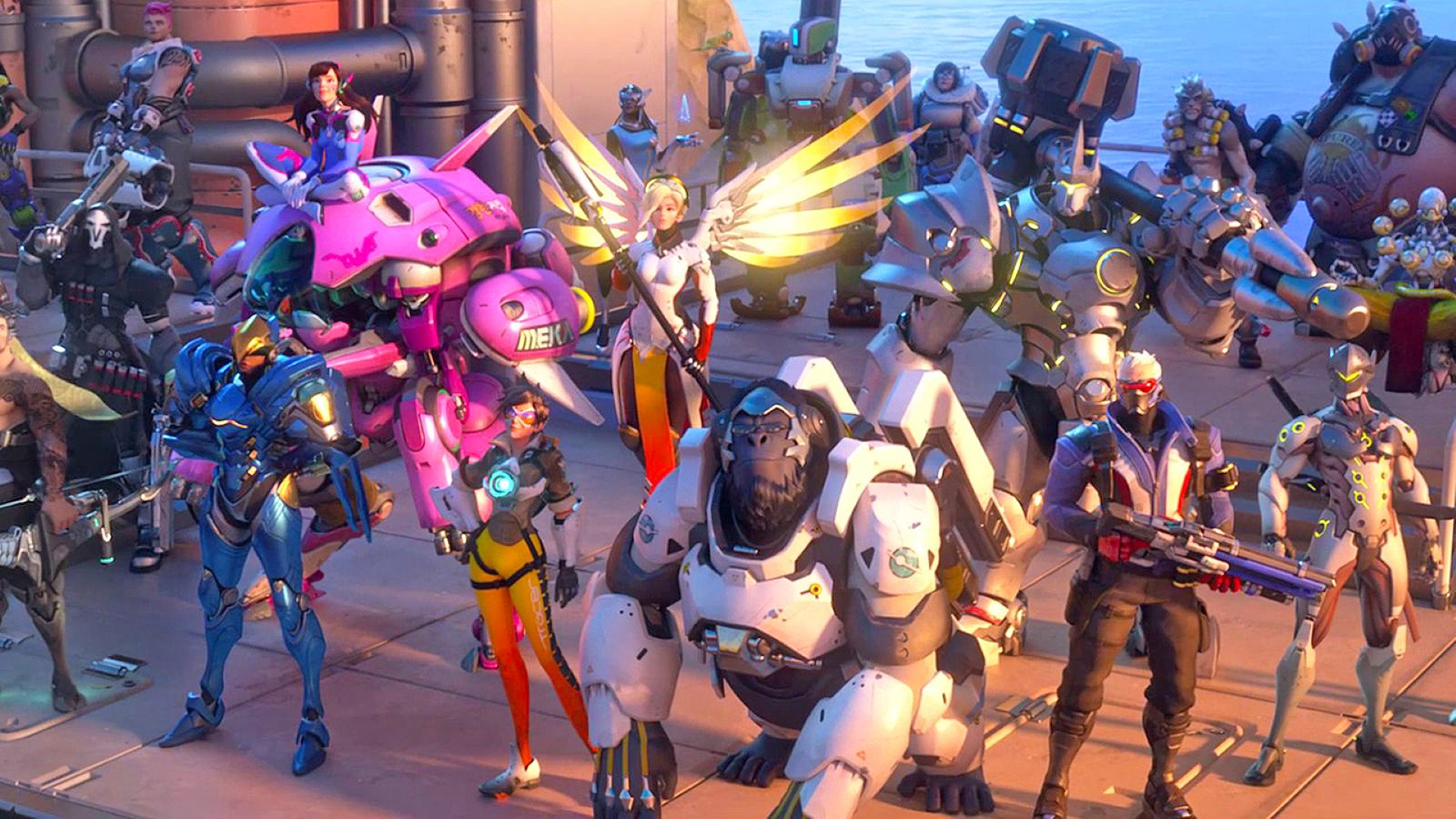 Overwatch Heroes Unite: Epic Battles in the Ultimate Video Game Showdown