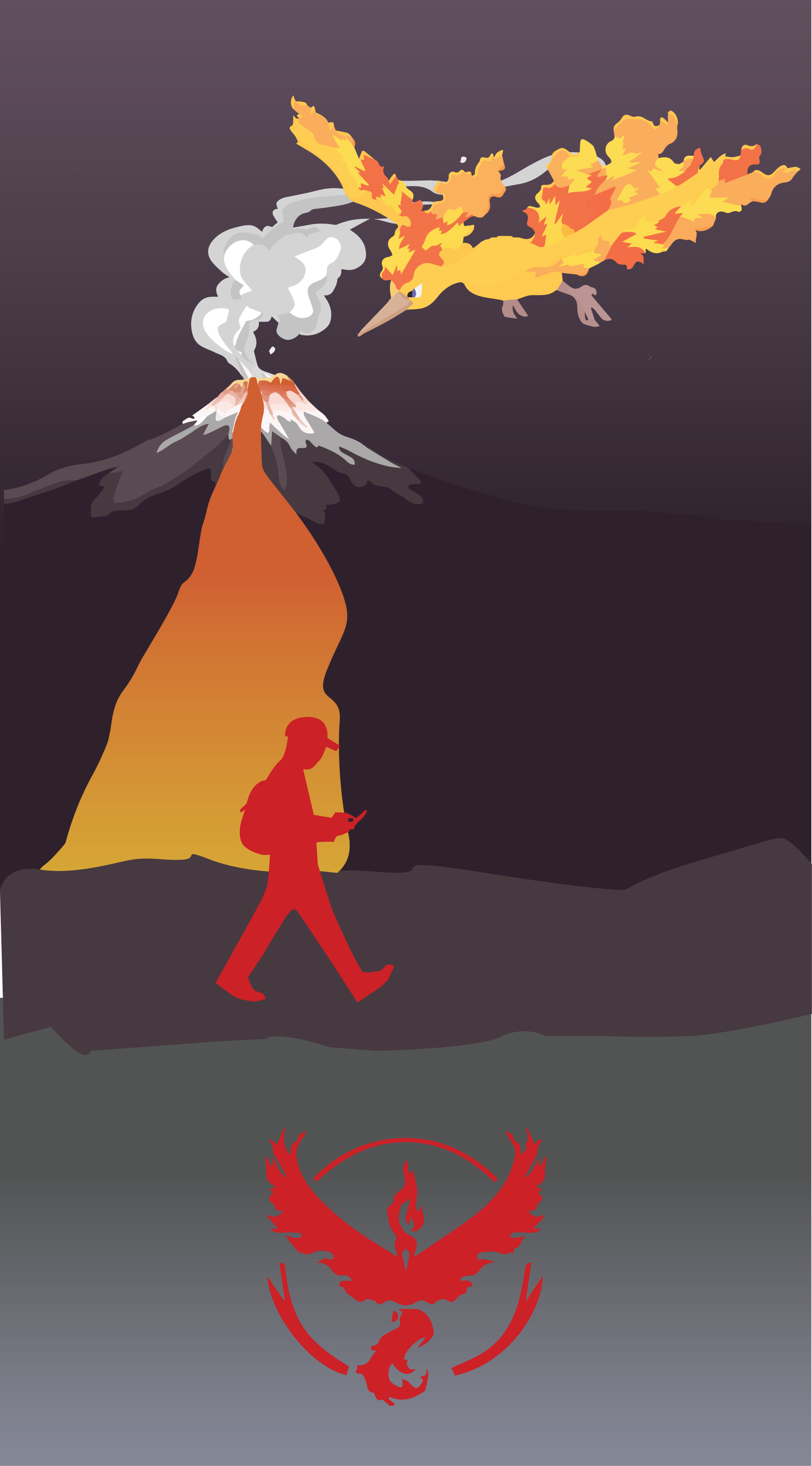 Pokemon Go Team Valor - Image Abyss