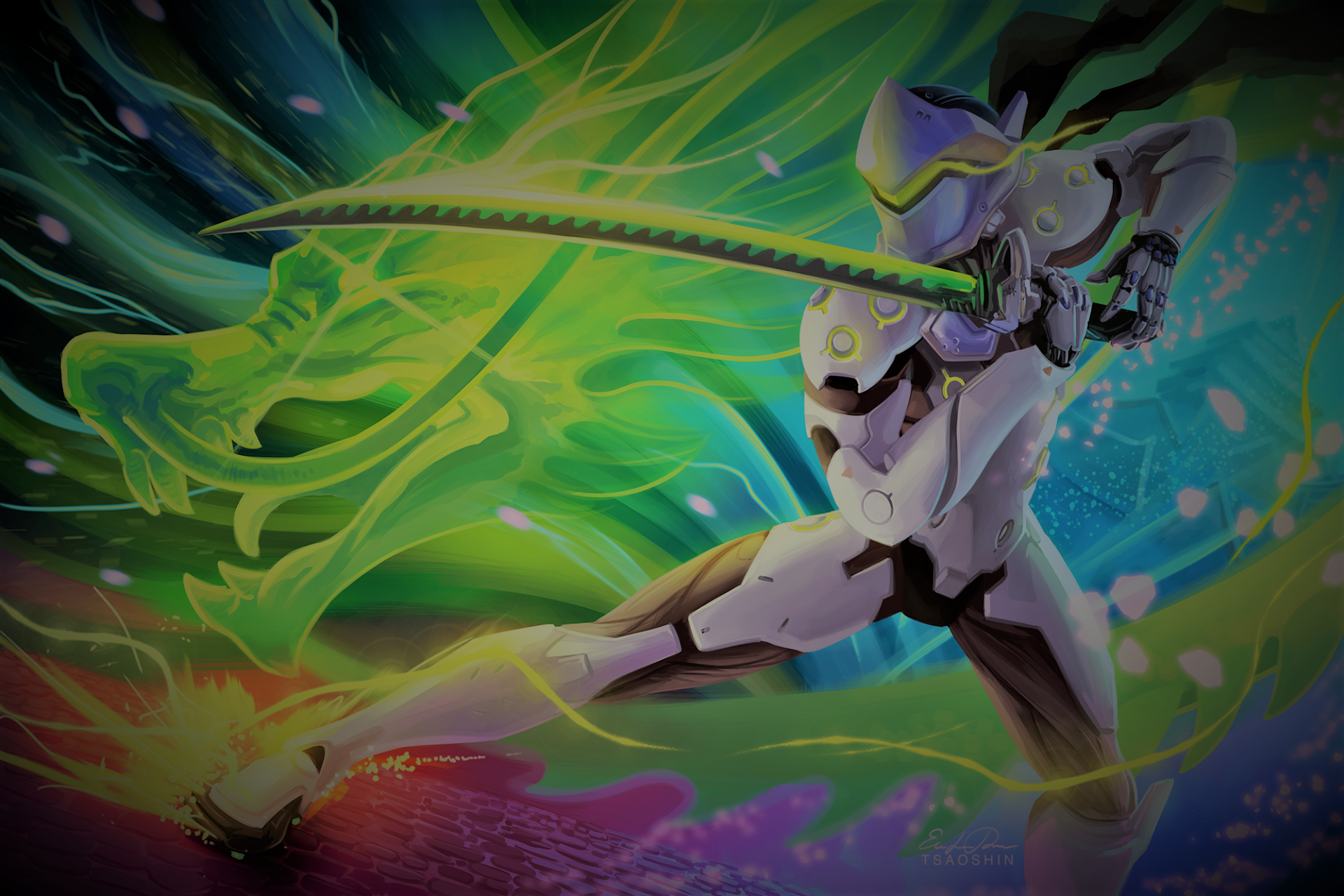 Genji: The Swift Shinobi of Overwatch