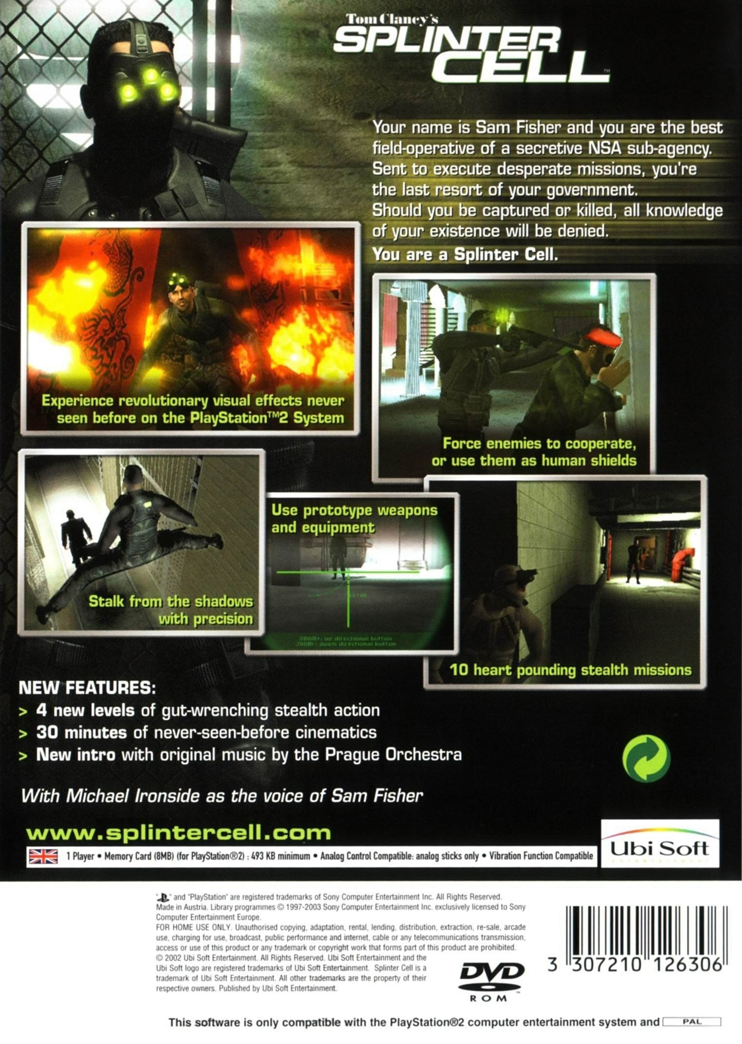 Tom Clancy's Splinter Cell - Desktop Wallpapers, Phone Wallpaper, PFP ...