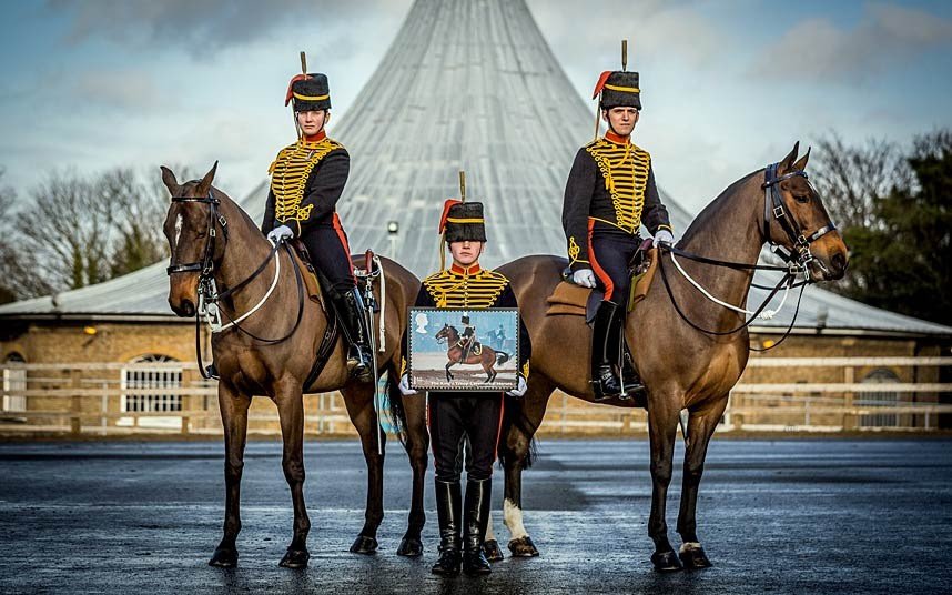 Regal Riders: The Majestic Horse Guardians