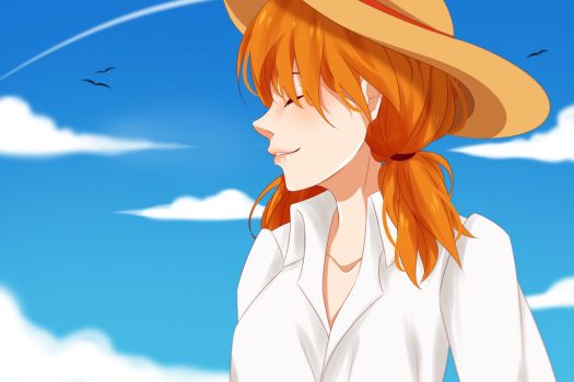 Nami’s Sunny Adventure – Iconic One Piece Anime Moment