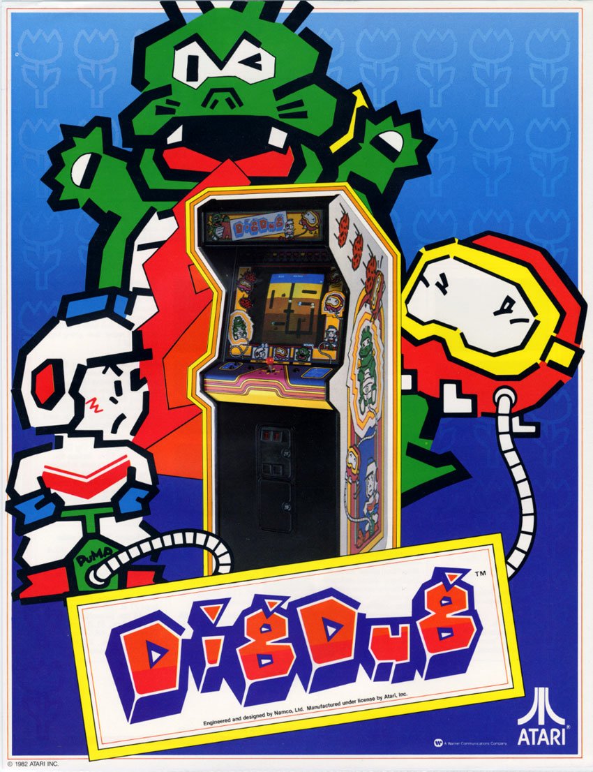 Dig Dug - Desktop Wallpapers, Phone Wallpaper, PFP, Gifs, and More!