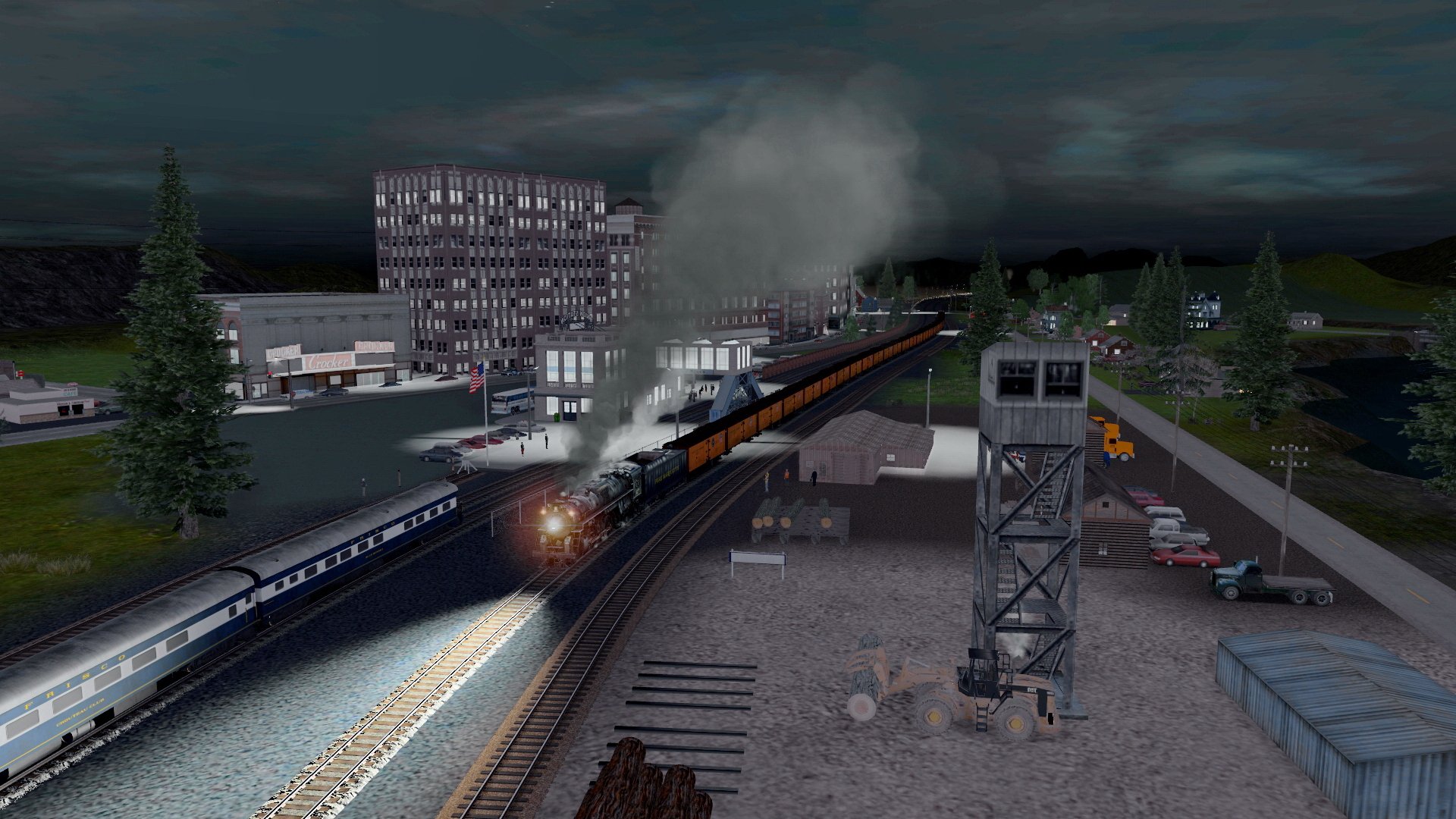 Night express train Image - ID: 141426 - Image Abyss