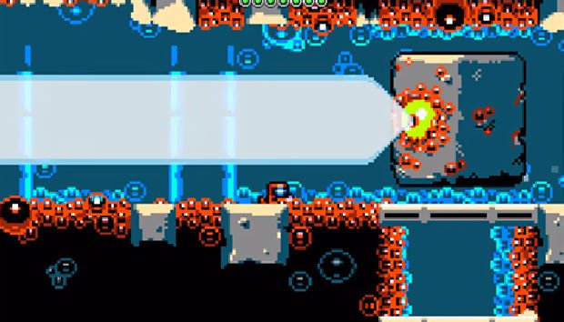 Download Video Game Xeodrifter Retro Pixel Art Platformer Image