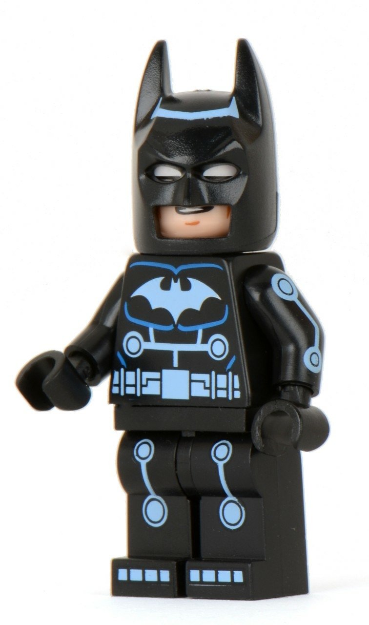 LEGO Batman Minifigure — Tech-Suit Toy Figurine
