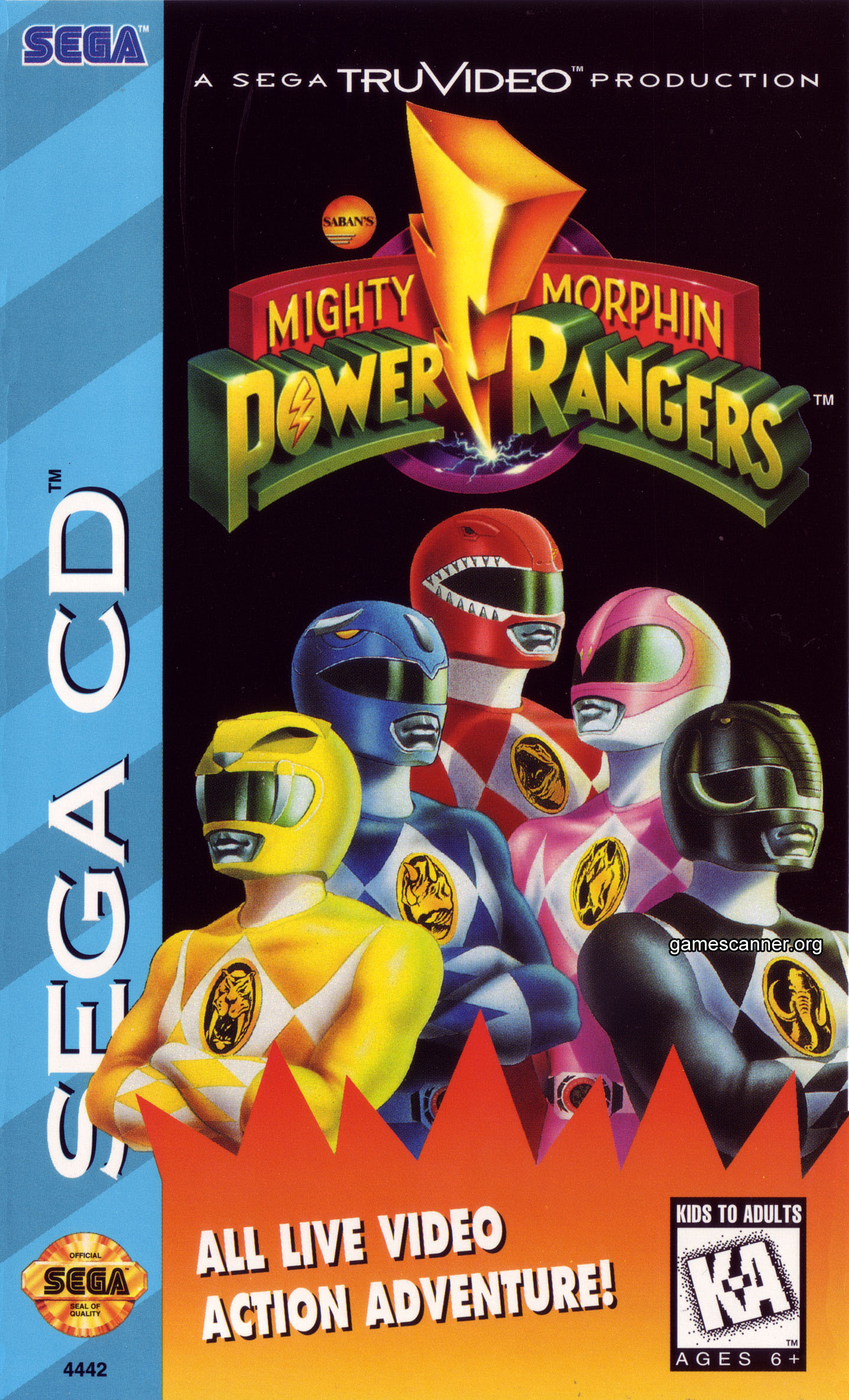 Download Video Game Mighty Morphin Power Rangers Image