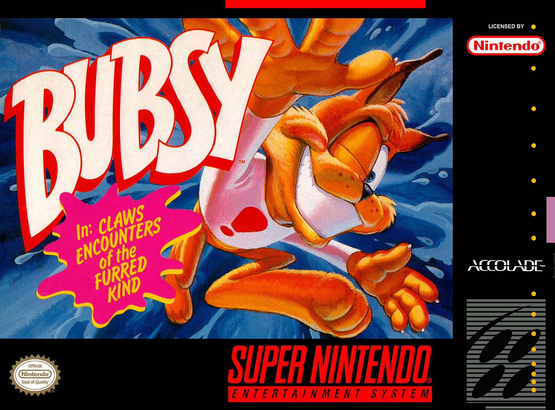 Bubsy In: Claws Encounters Of The Furred Kind - Desktop Wallpapers ...