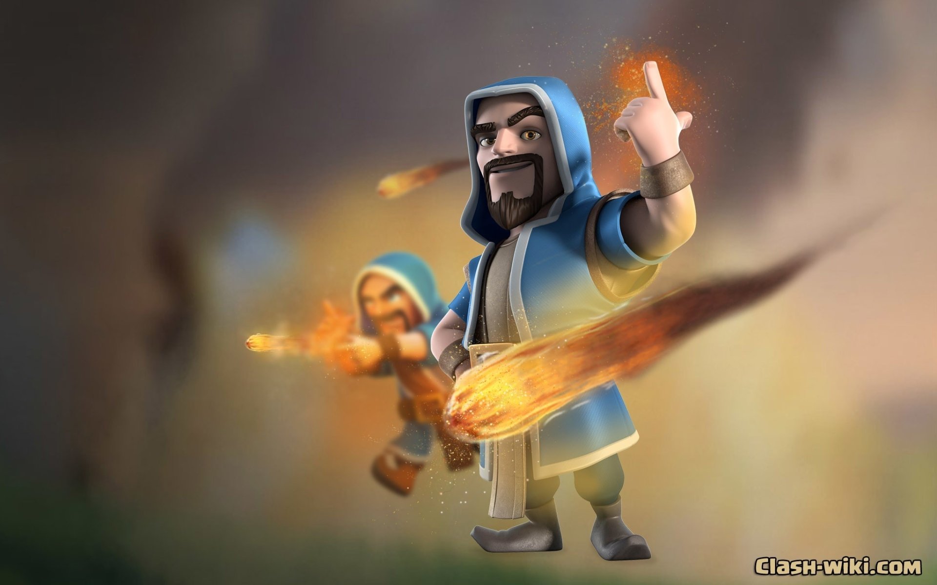 Download Wizard Video Game Clash Of Clans Image