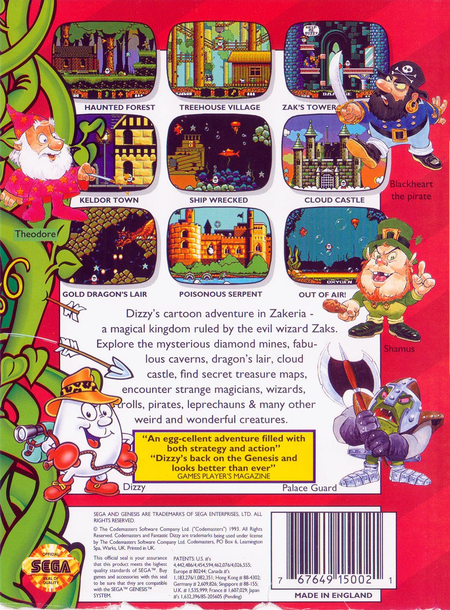 Download Video Game Fantastic Dizzy Image