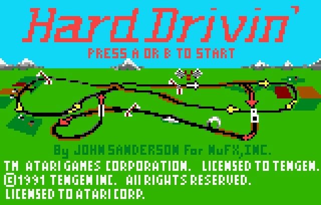Hard Drivin' Picture - Image Abyss
