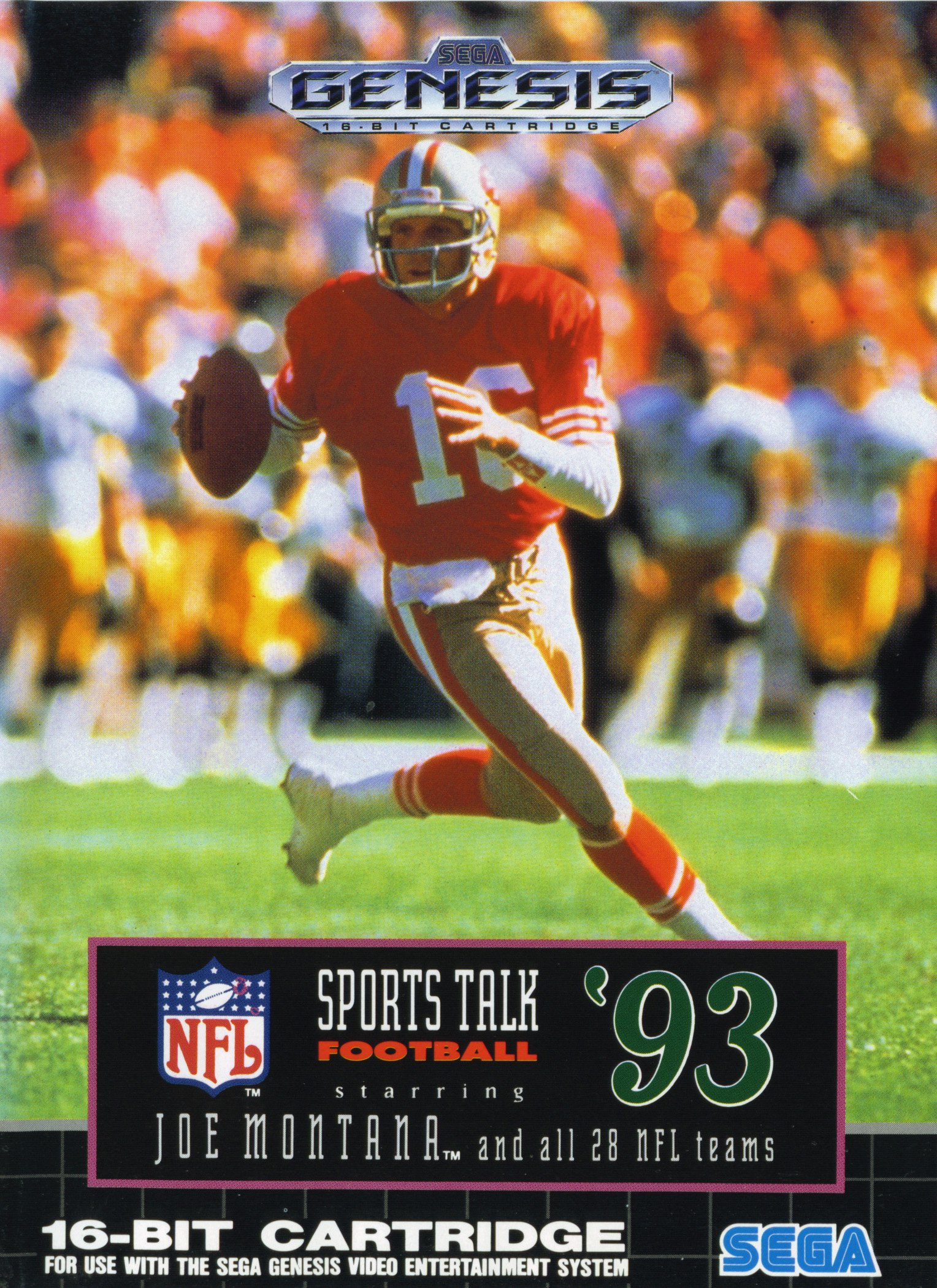 NFL Sports Talk Football '93 Starring Joe Montana - Desktop Wallpapers ...