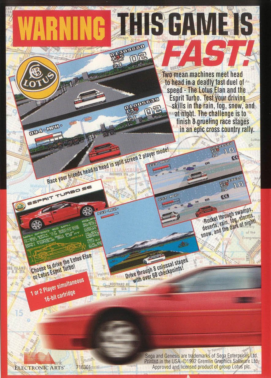 Lotus Turbo Challenge Picture - Image Abyss