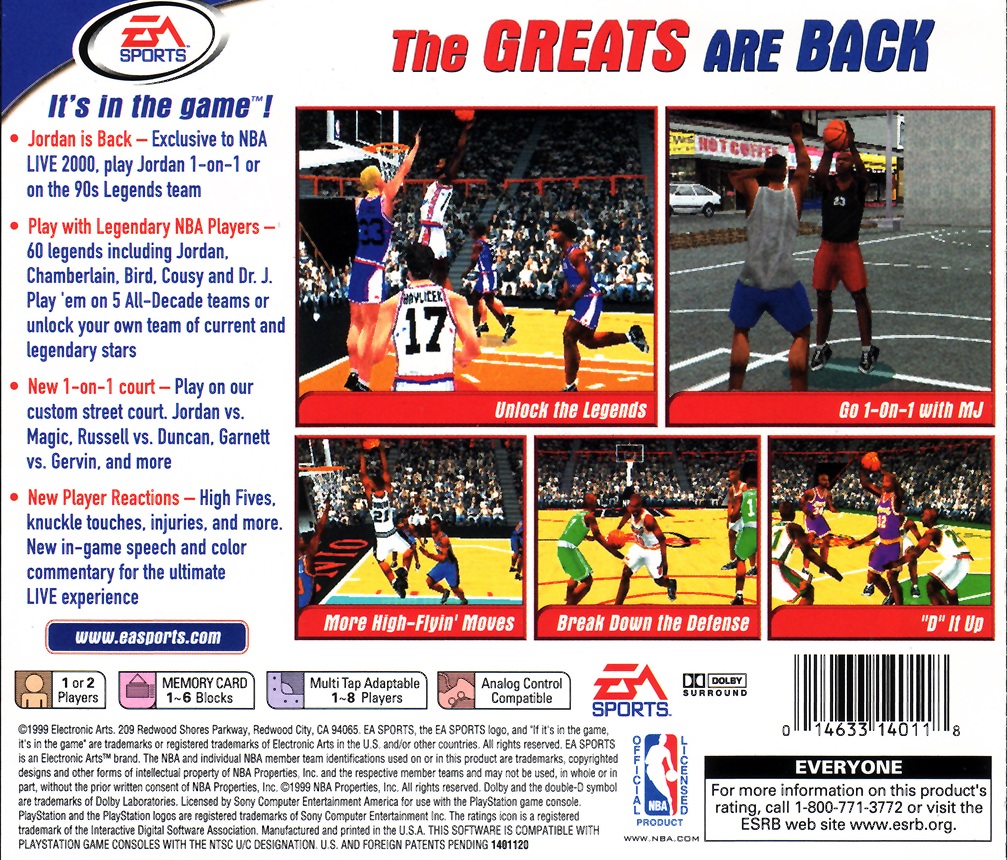 NBA Live 2000 Picture - Image Abyss
