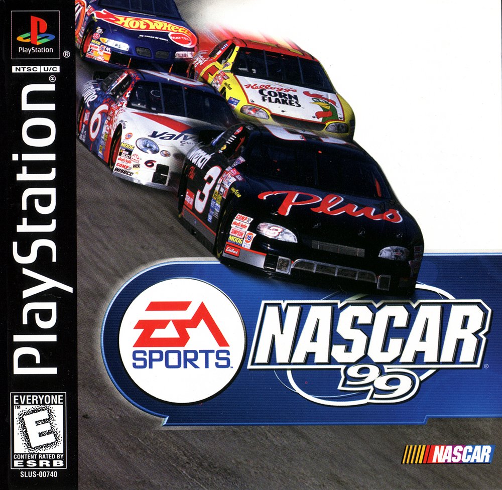 NASCAR 99 Video Game Box Art - ID: 15943 - Image Abyss