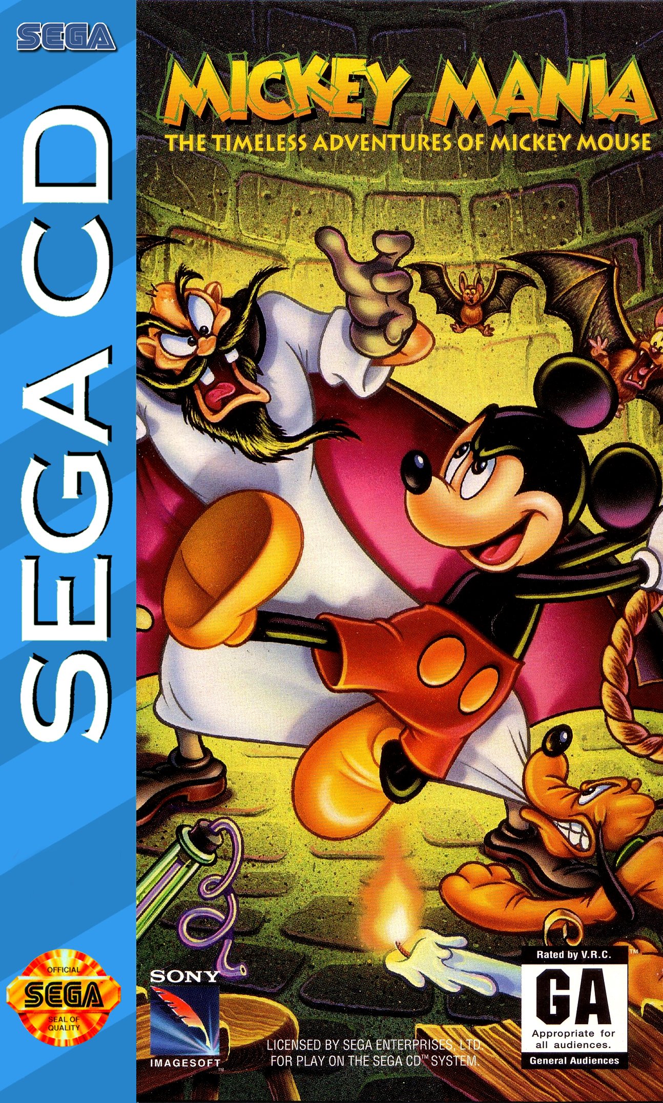 Download Video Game Mickey Mania: The Timeless Adventures Of Mickey ...