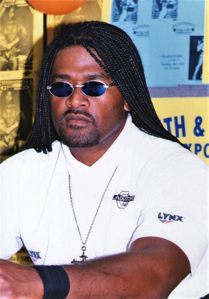 Vulcan (John Seru) from the Australian Gladiators by lonewolf6738