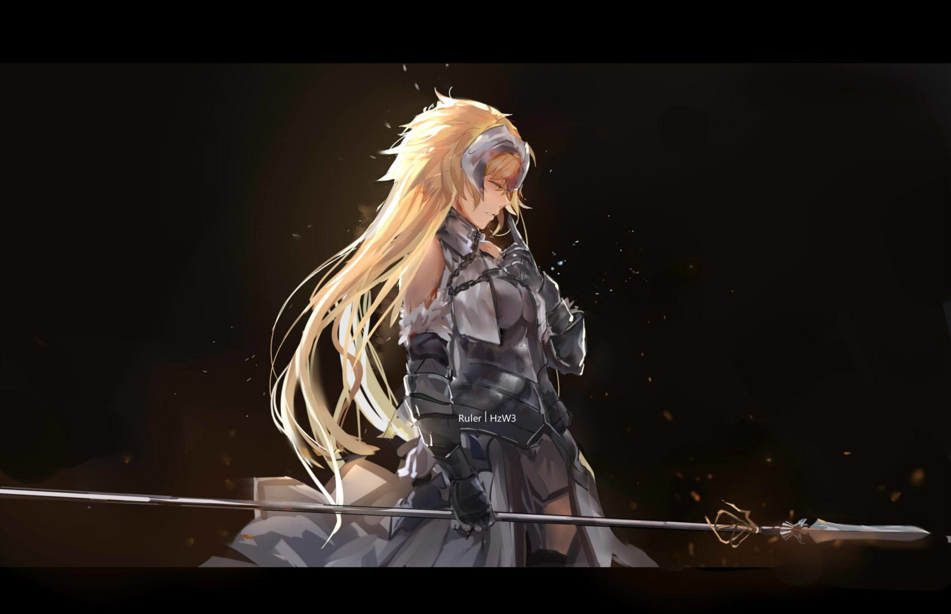 Ruler Jeanne d'Arc from Fate/Apocrypha: Anime Art