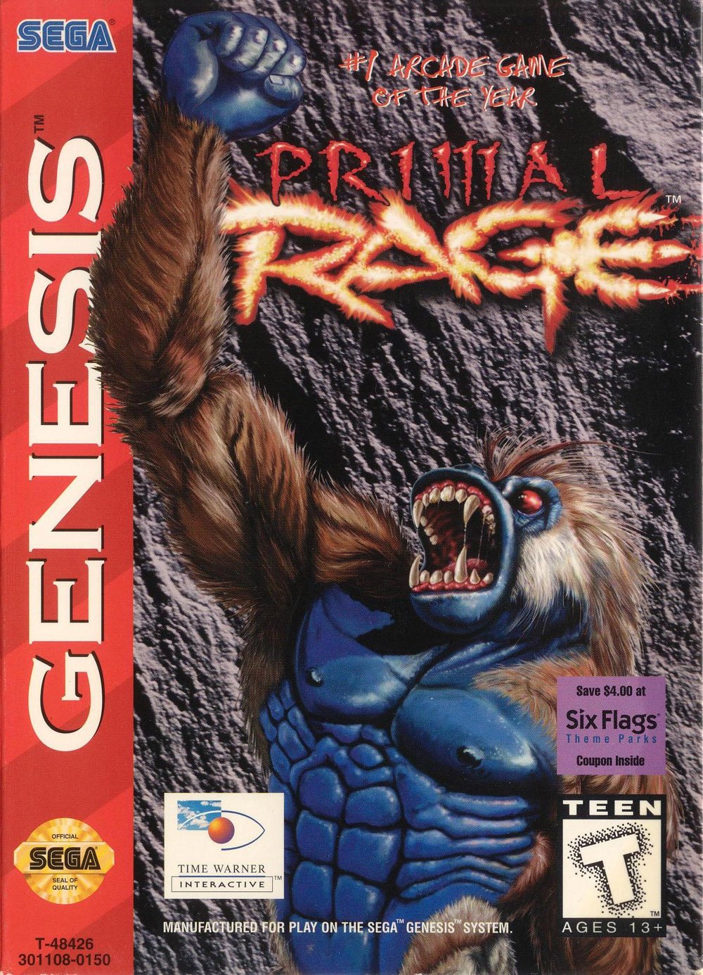 Download Video Game Primal Rage Image