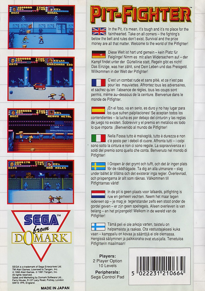 Pit-Fighter Picture - Image Abyss