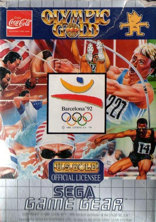 Olympic Gold Video Game Box Art - ID: 16410 - Image Abyss