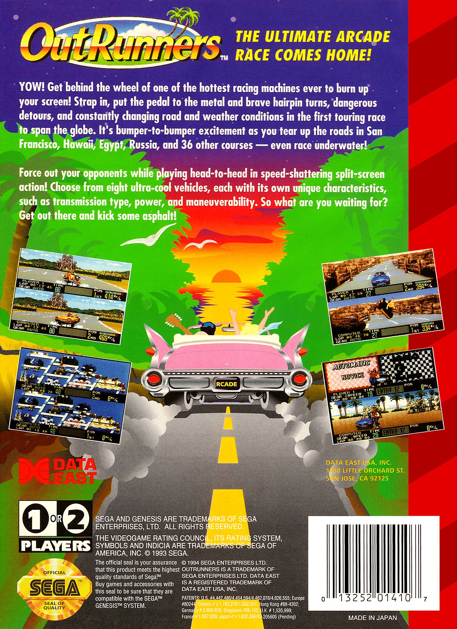 Download Video Game OutRunners Image