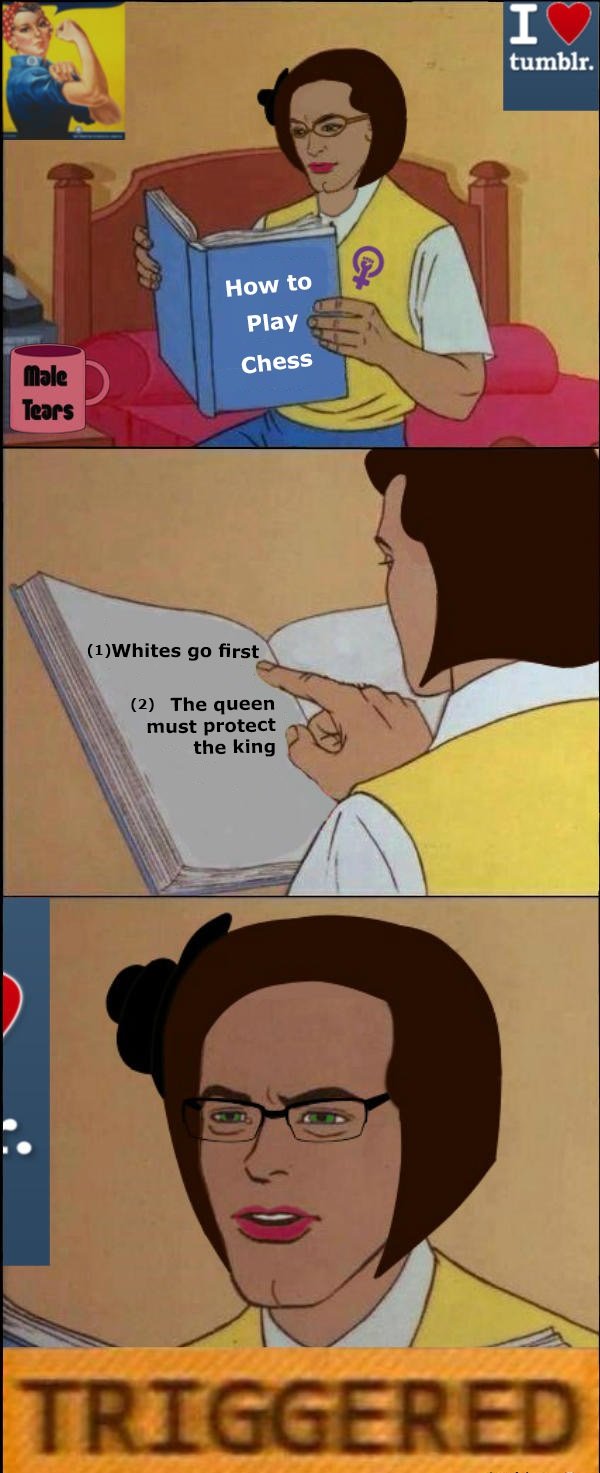 Download Funny Trigger Chess Meme Humor Image