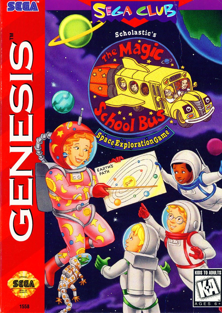 Scholastic's The Magic School Bus: Space Exploration Game - Desktop ...