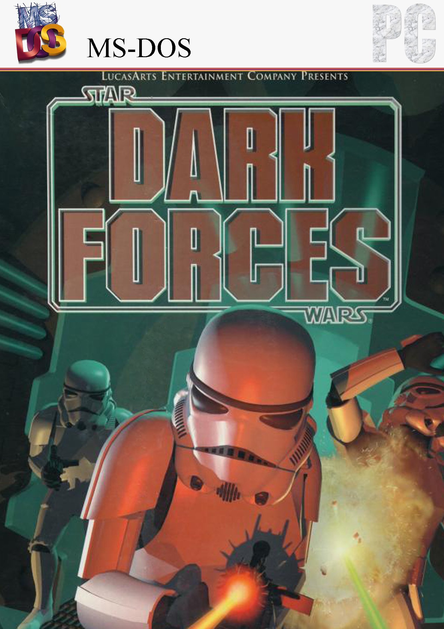Star Wars: Dark Forces Video Game Box Art - ID: 16834 - Image Abyss