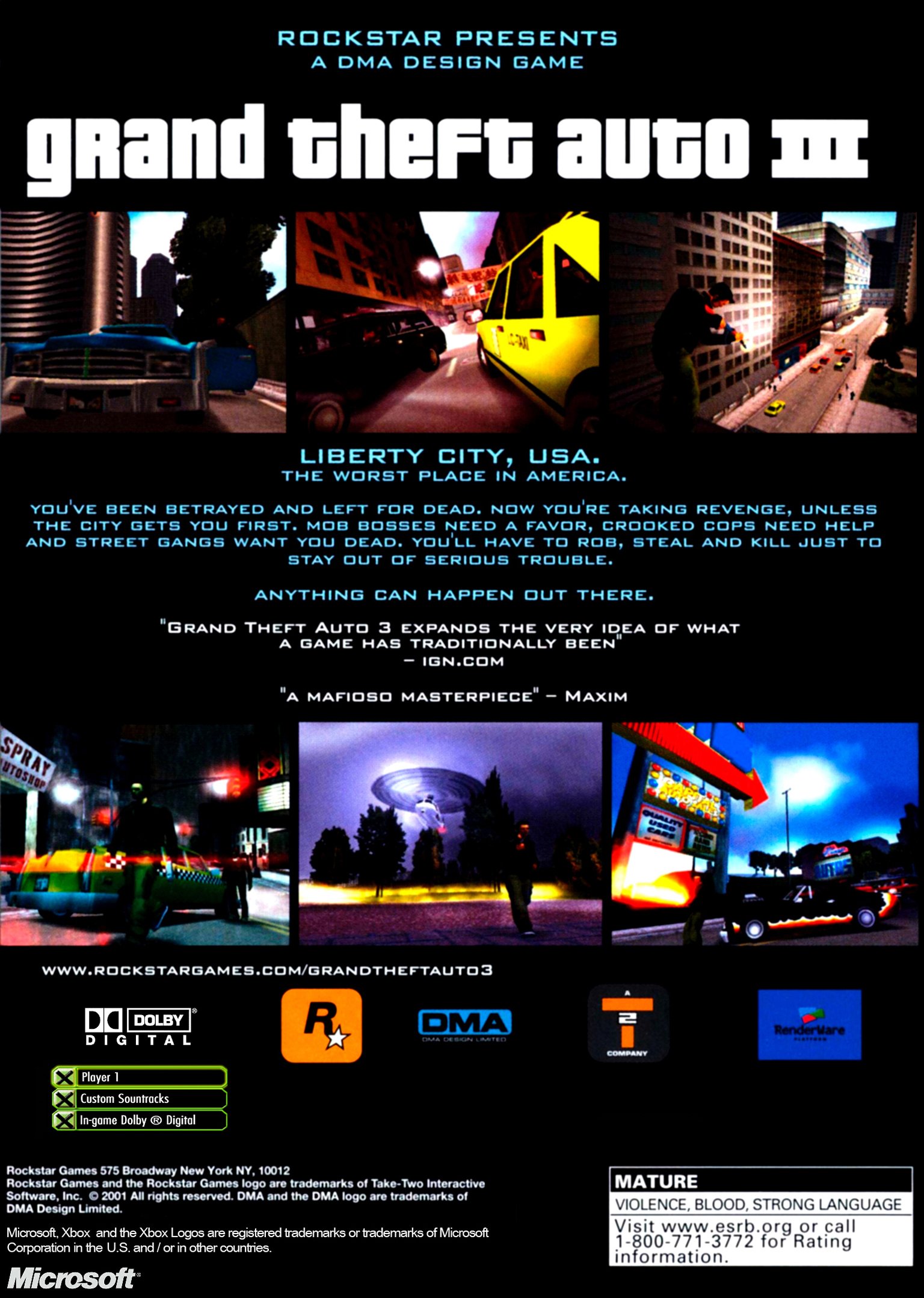 Grand Theft Auto III - Desktop Wallpapers, Phone Wallpaper, PFP, Gifs ...