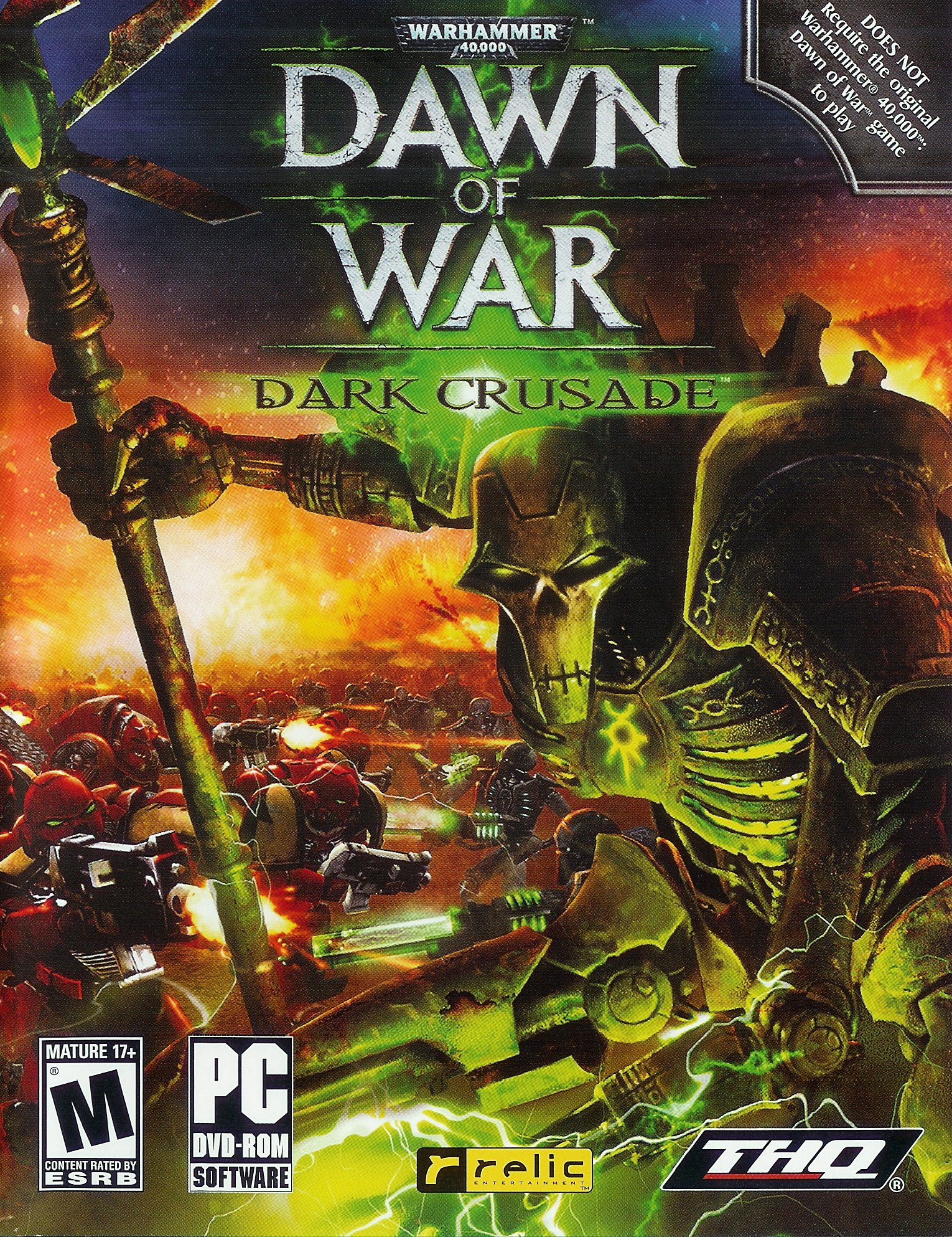 Warhammer 40,000: Dawn of War Video Game Box Art - ID: 17312 - Image Abyss