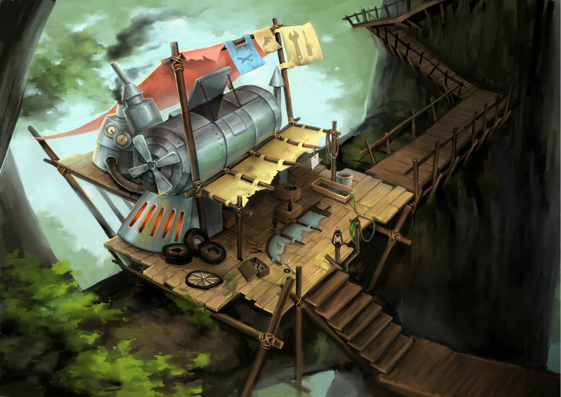 Download Machine Anime Original Image