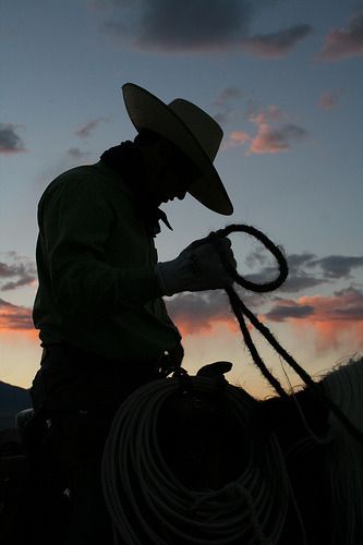 Download Silhouette Man Cowboy Image