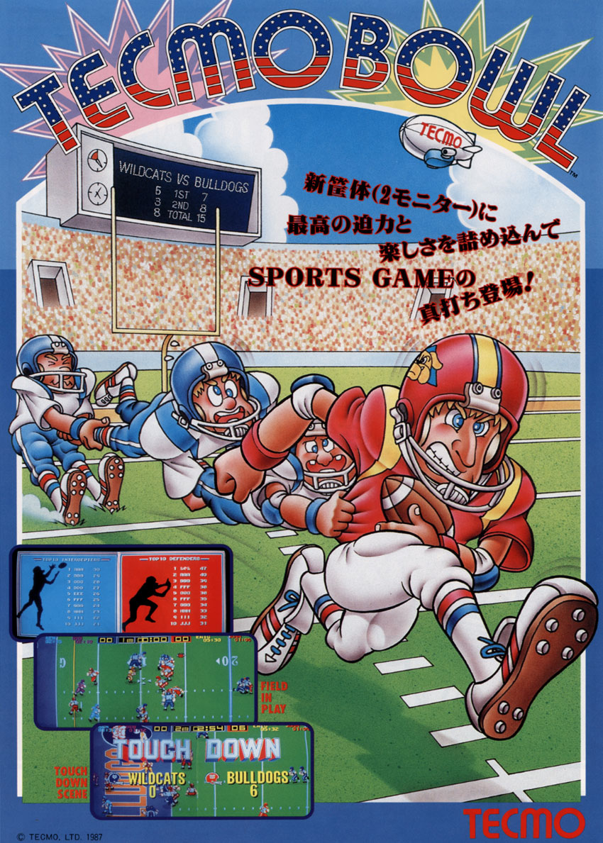 Download Video Game Tecmo Bowl Image