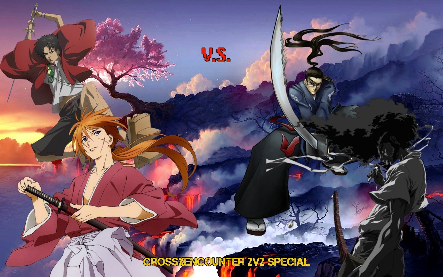 Epic Samurai Showdown: Afro Samurai vs Rurouni Kenshin in Anime ...