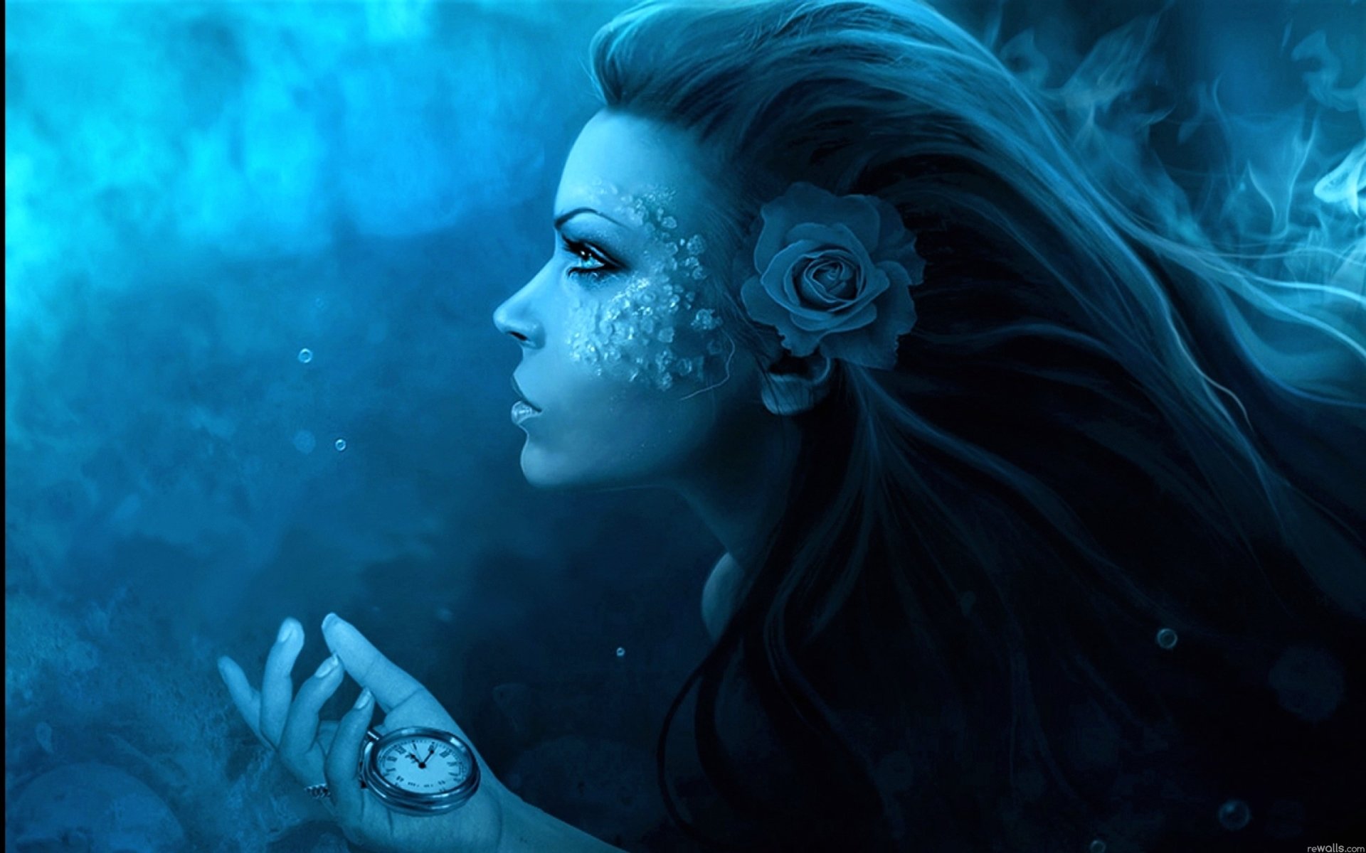 Download Fantasy Underwater Sea Mermaid Image