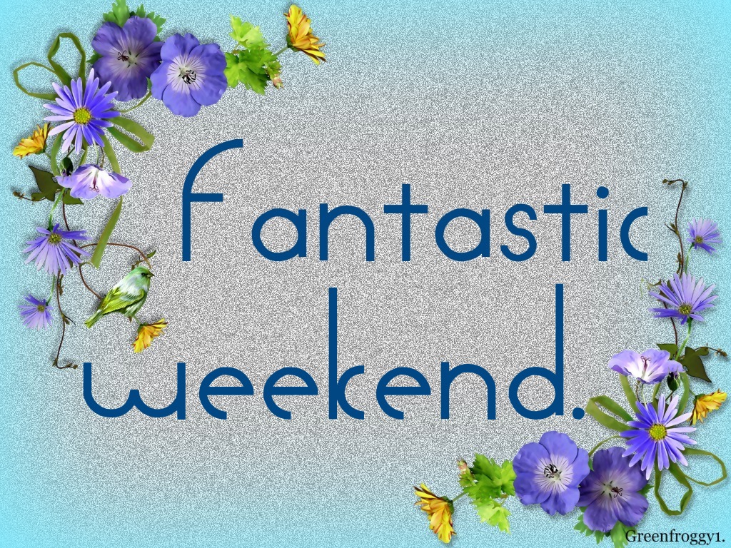 FANTASTIC WEEKEND by GREENFROGGY1