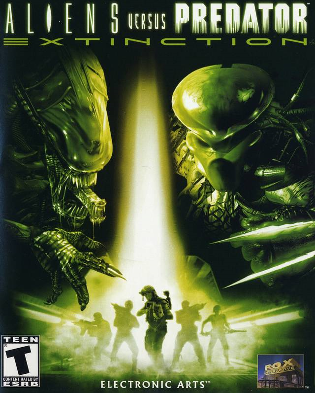 Aliens Versus Predator: Extinction Video Game Box Art - ID: 196201 ...