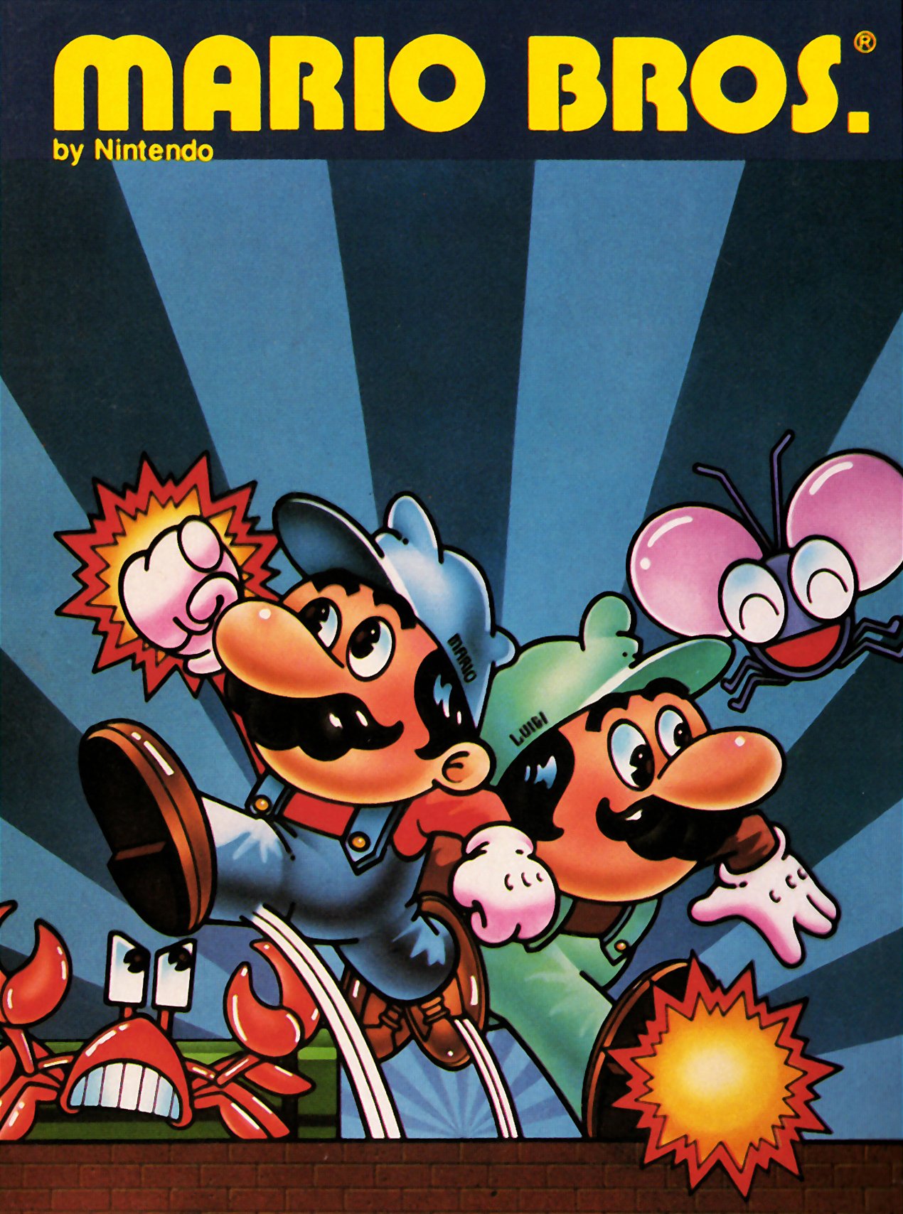 Mario Bros. Video Game Box Art - ID: 199258 - Image Abyss