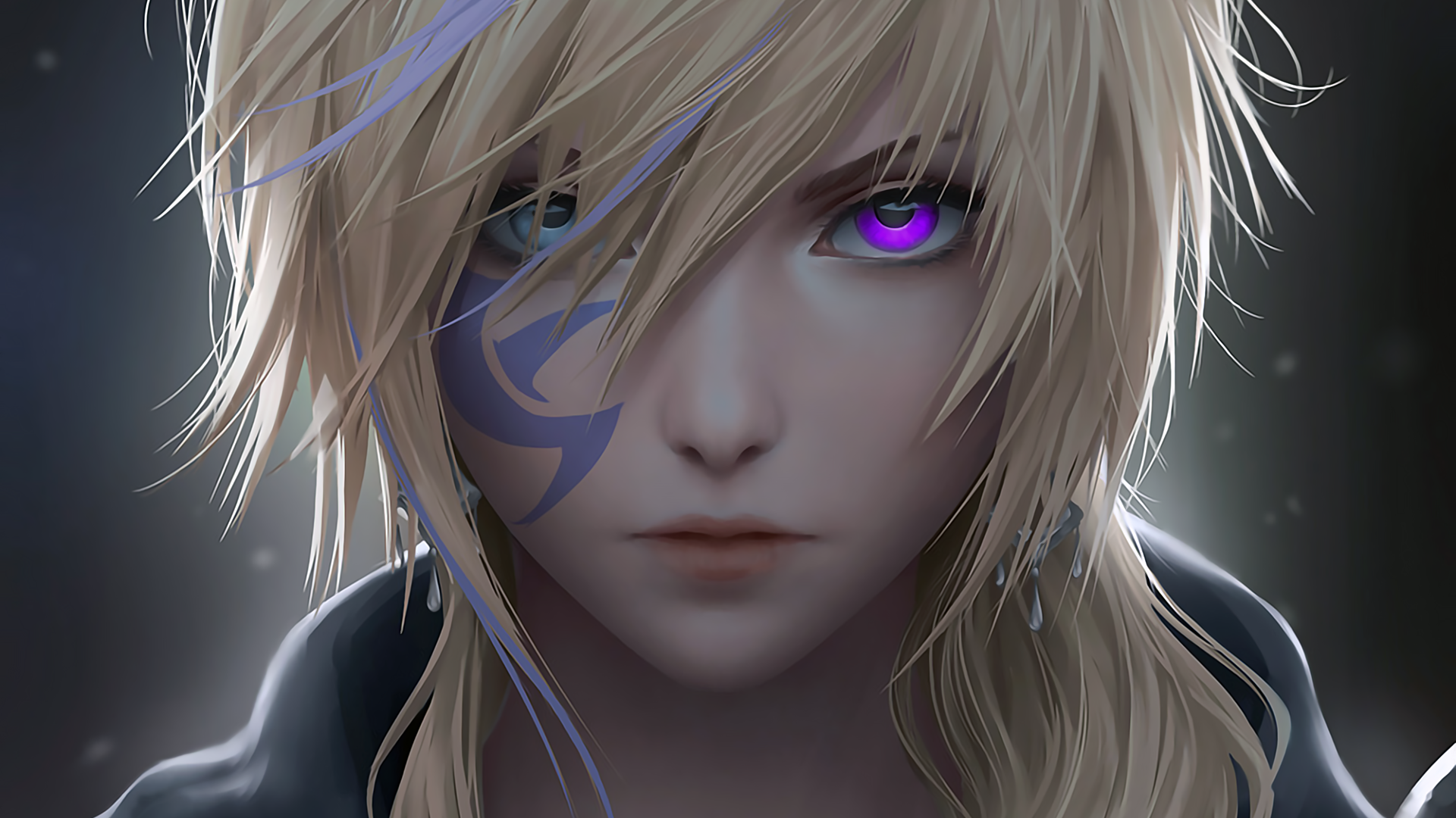 Final Fantasy: Enigmatic Warrior's Gaze in a Video Game Legend