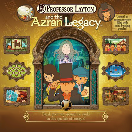 Professor Layton And The Azran Legacy - Desktop Wallpapers, Phone ...