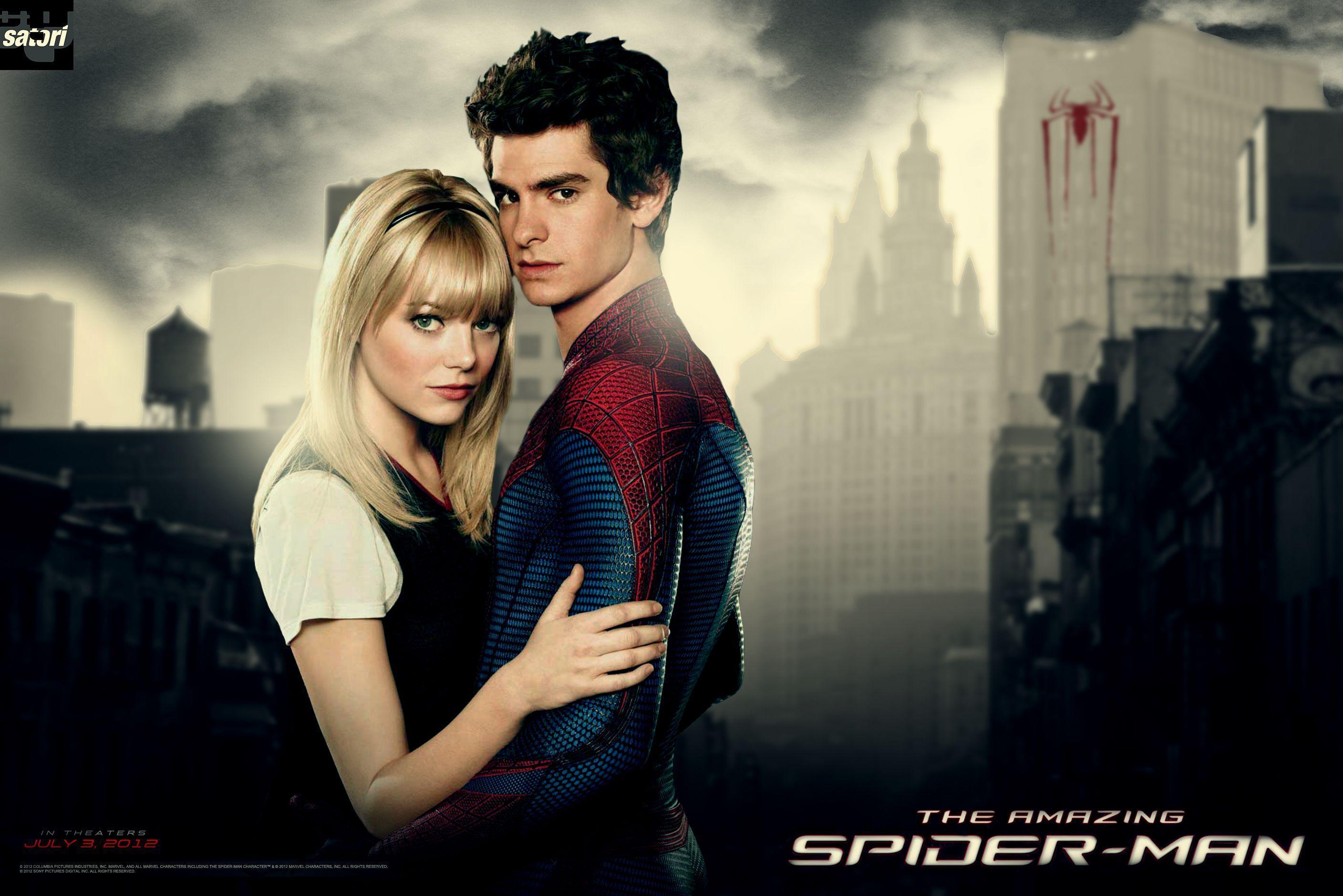 Download Emma Stone Andrew Garfield Movie The Amazing Spider-Man Image