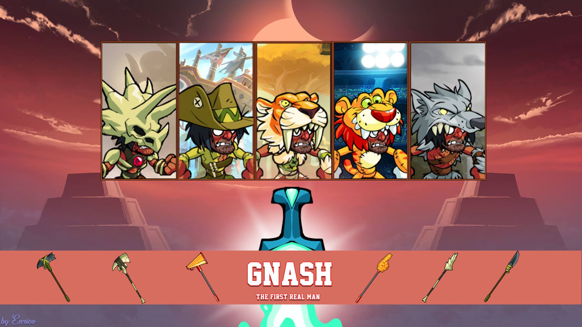 Download Gnash (Brawlhalla) Video Game Brawlhalla Image