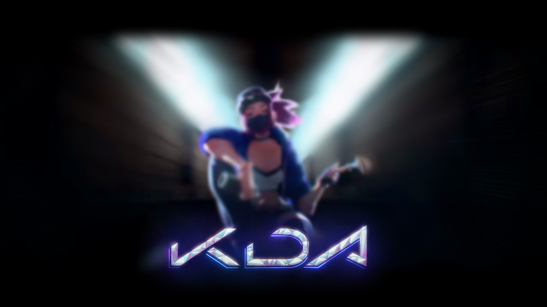 Akali K/DA Wallpaper by SalamanderBoi221