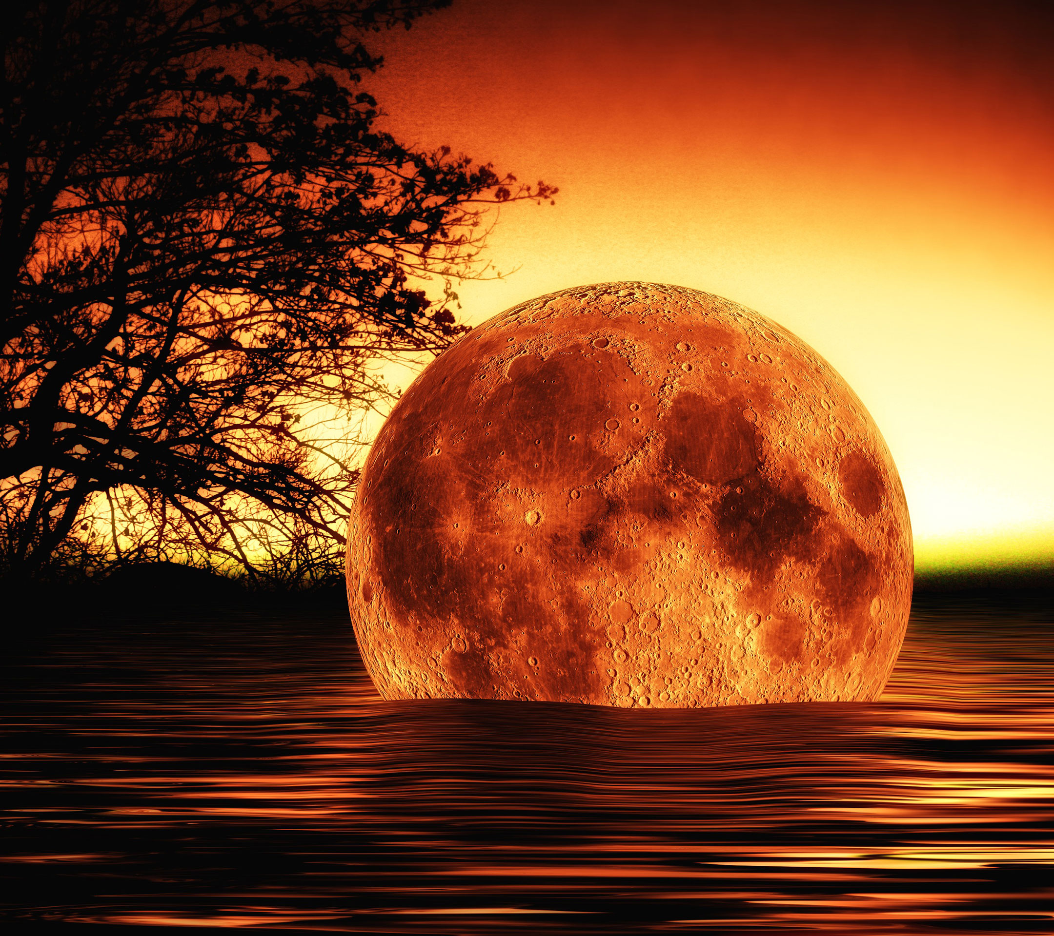 Download Artistic Moon Image