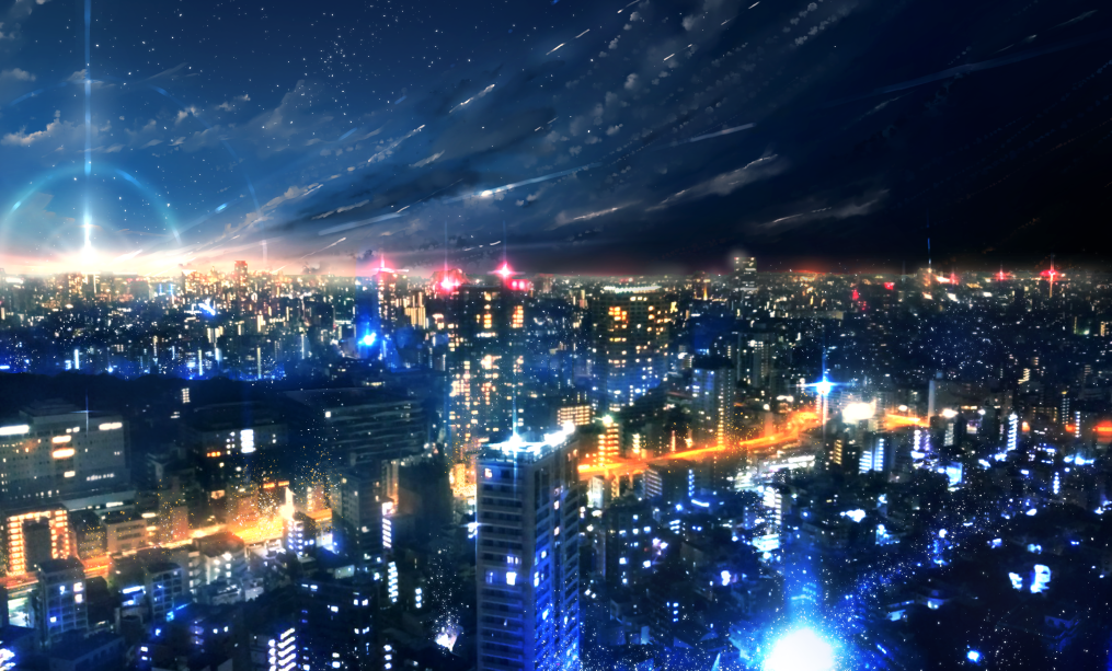 Download Anime City Anime City Image