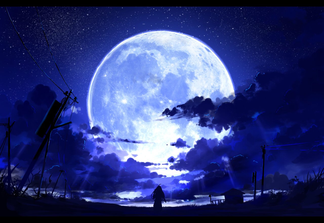 Download Anime Moon Image